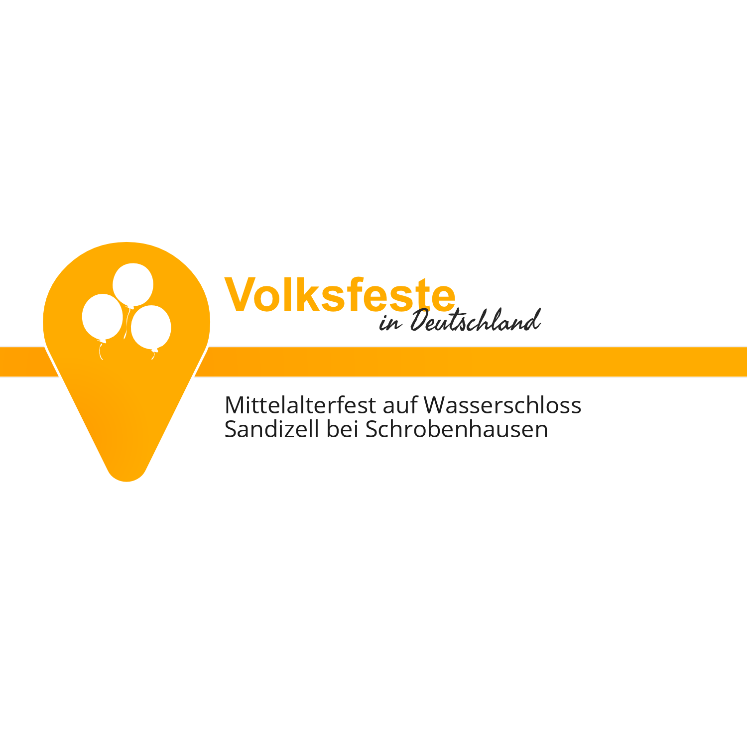 Mittelalterfest auf Wasserschloss Sandizell bei Schrobenhausen